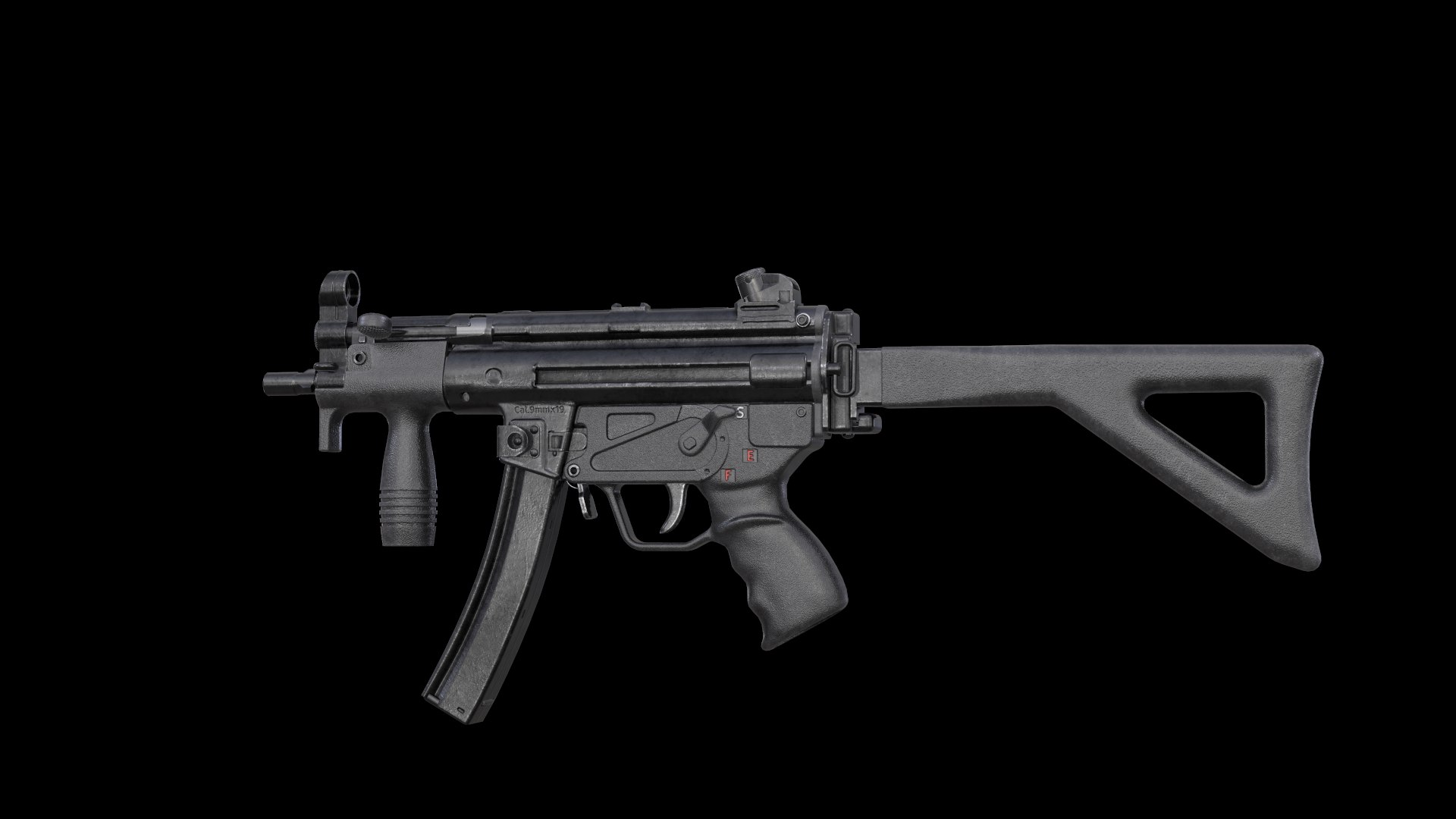 3D MP5K-PDW MP5KN-PDW With Upgrades Game Ready - TurboSquid 2339939