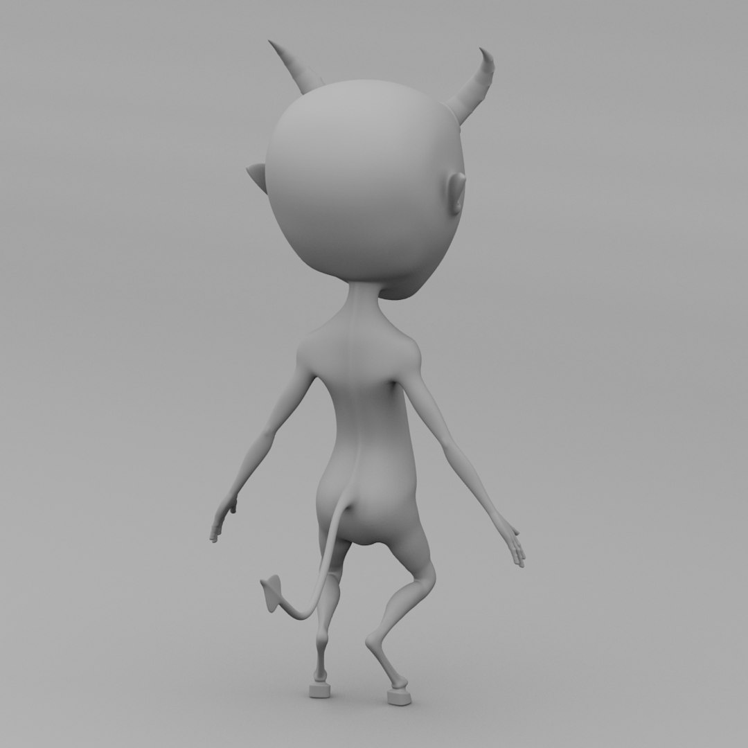 Little Devil 3d Model
