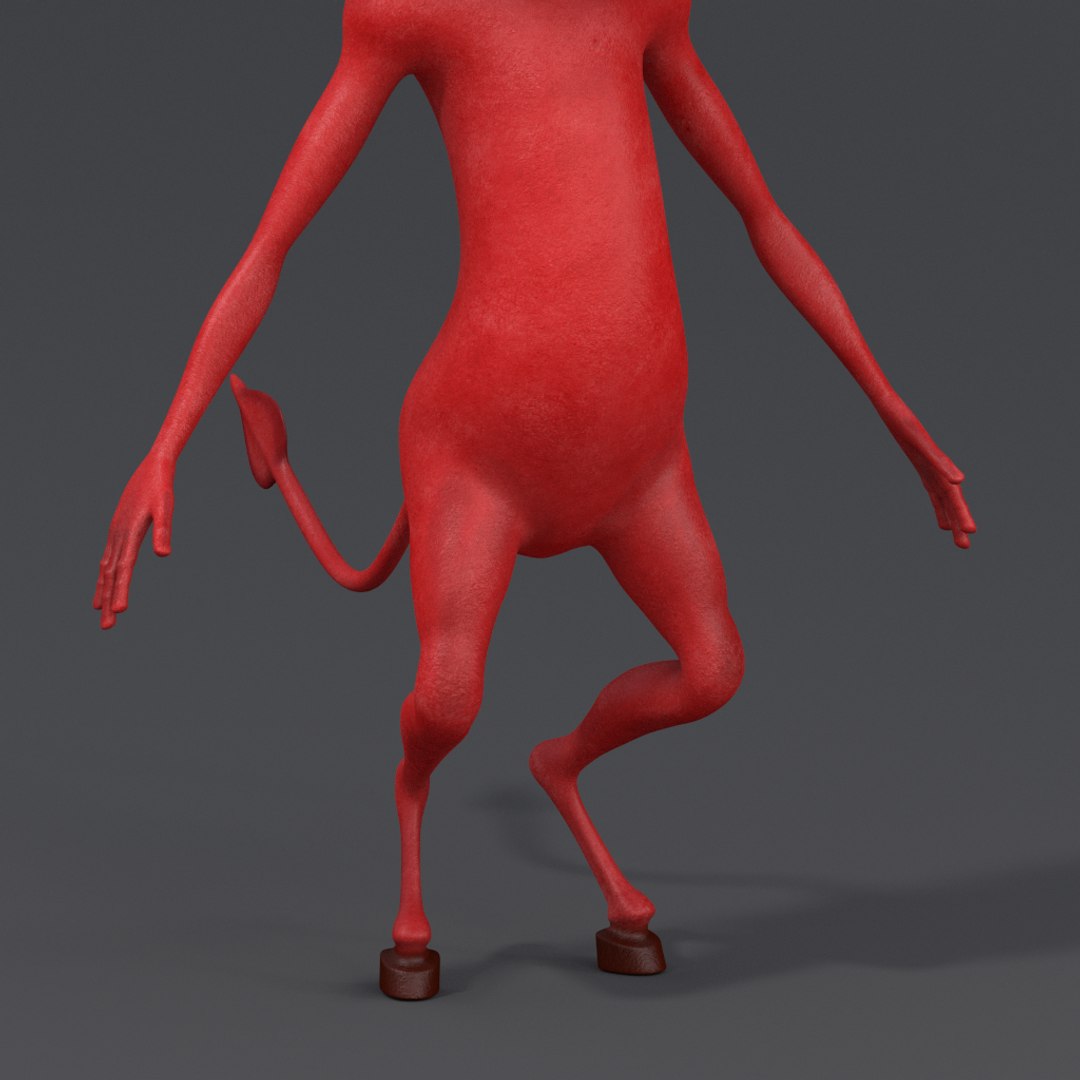 Little Devil 3d Model