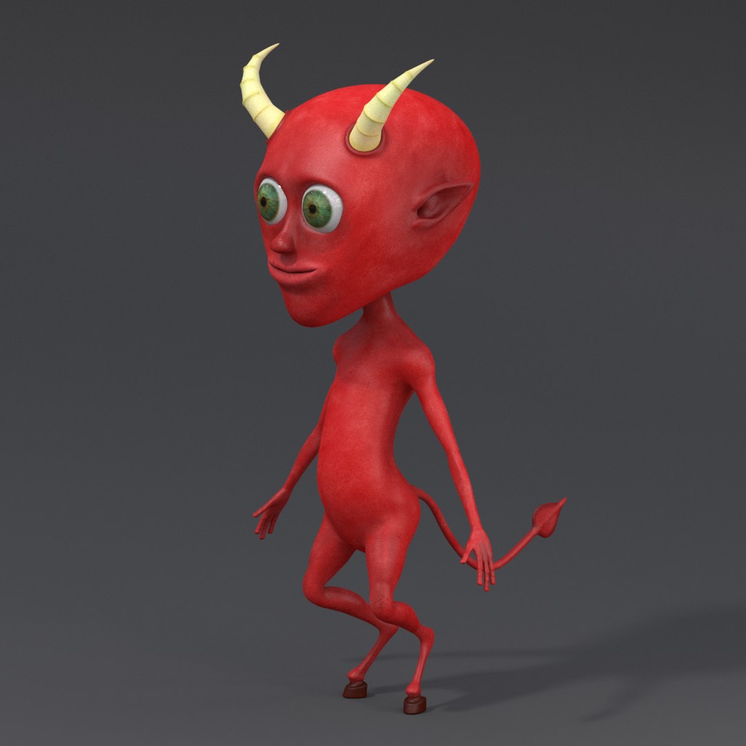 Little Devil 3d Model