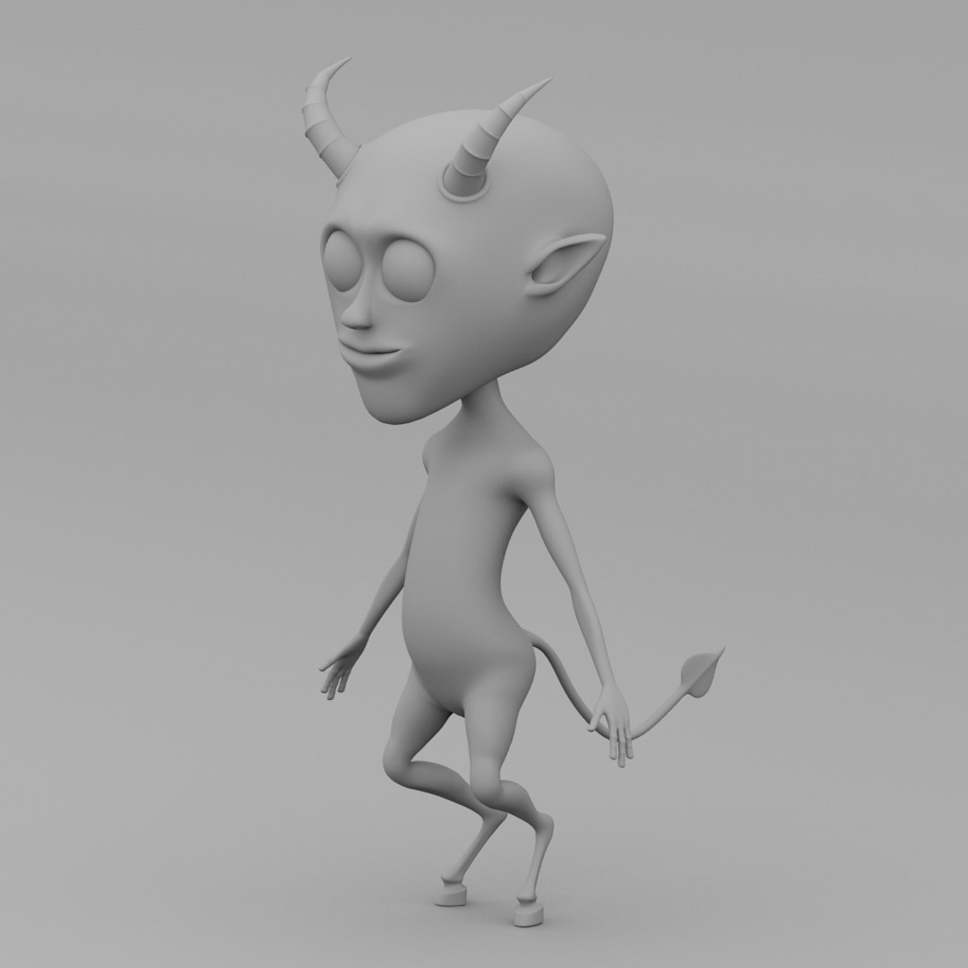 Little Devil 3d Model