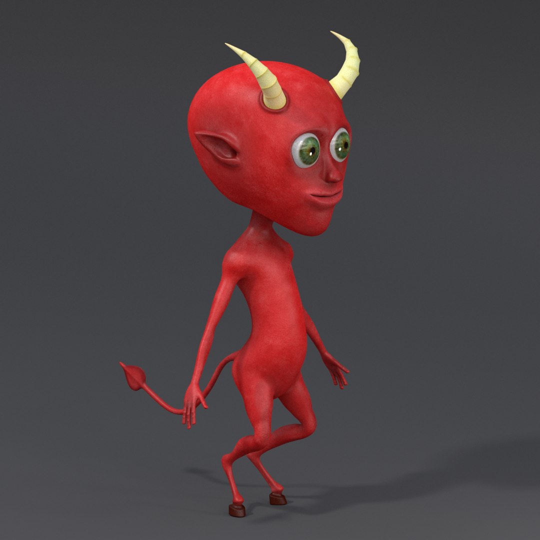 Little Devil 3d Model