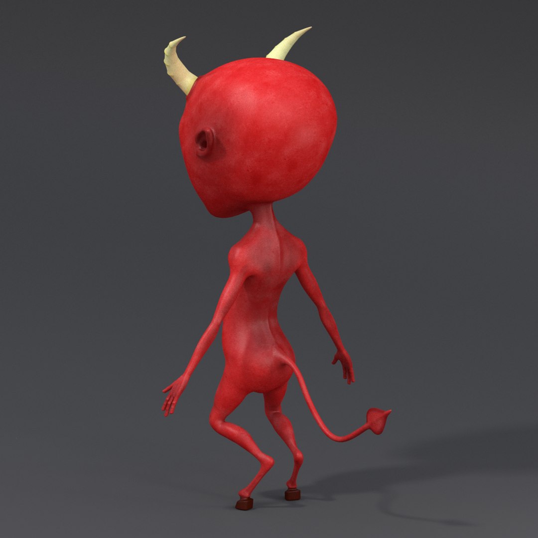 Little Devil 3d Model