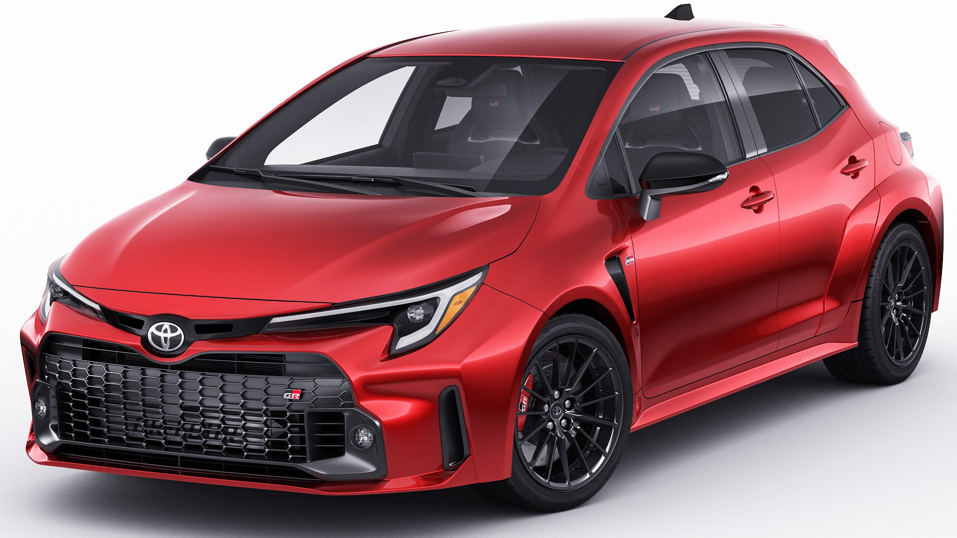 3D Toyota GR Corolla 2023 2 Versions Model - TurboSquid 1898908
