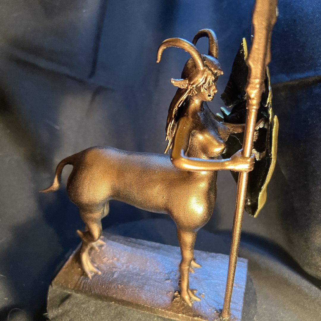 3D Female Centaur Guard Model - TurboSquid 2422567