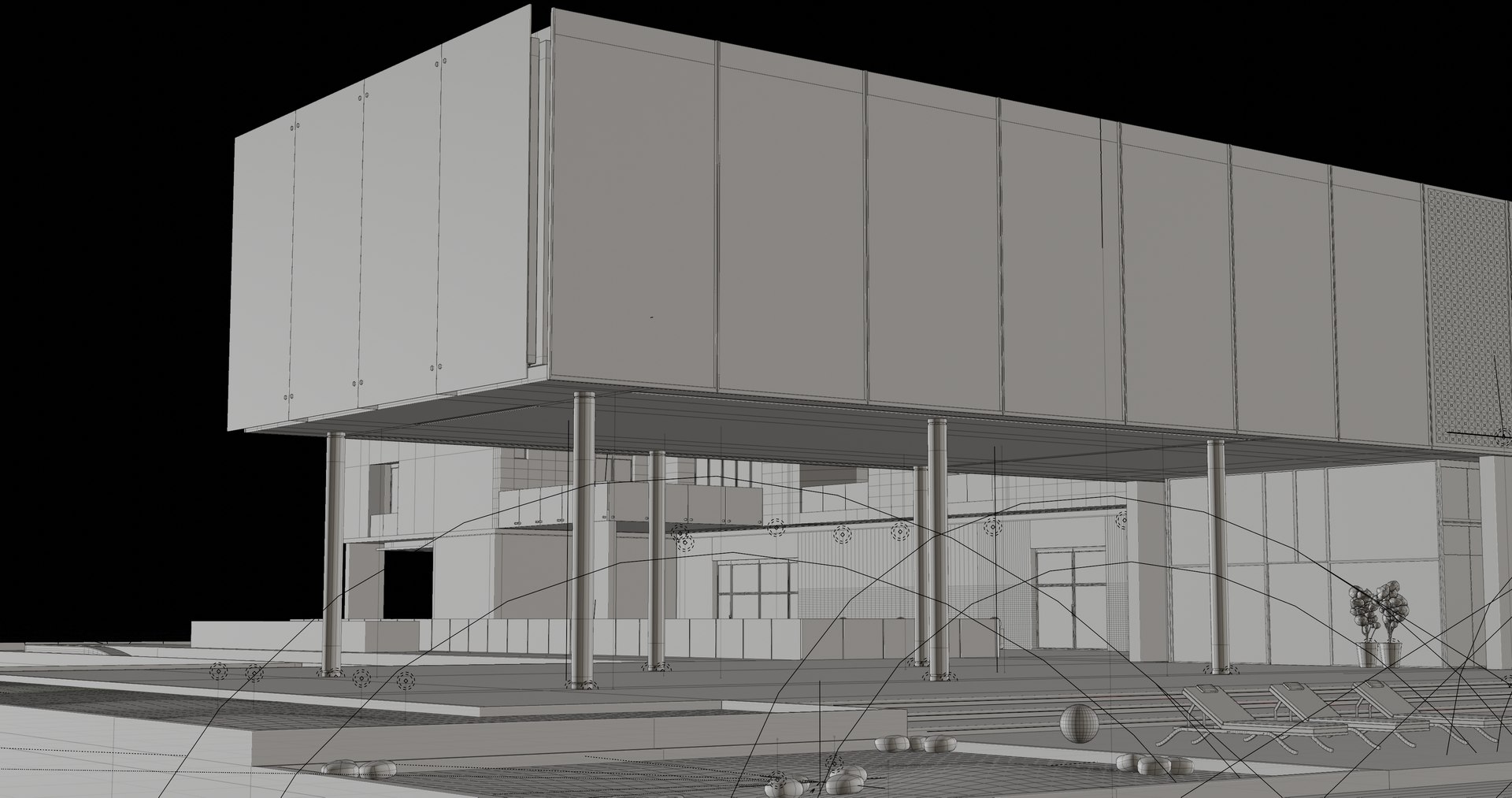 Los Angeles Mansion 01 3D Model - TurboSquid 2045999