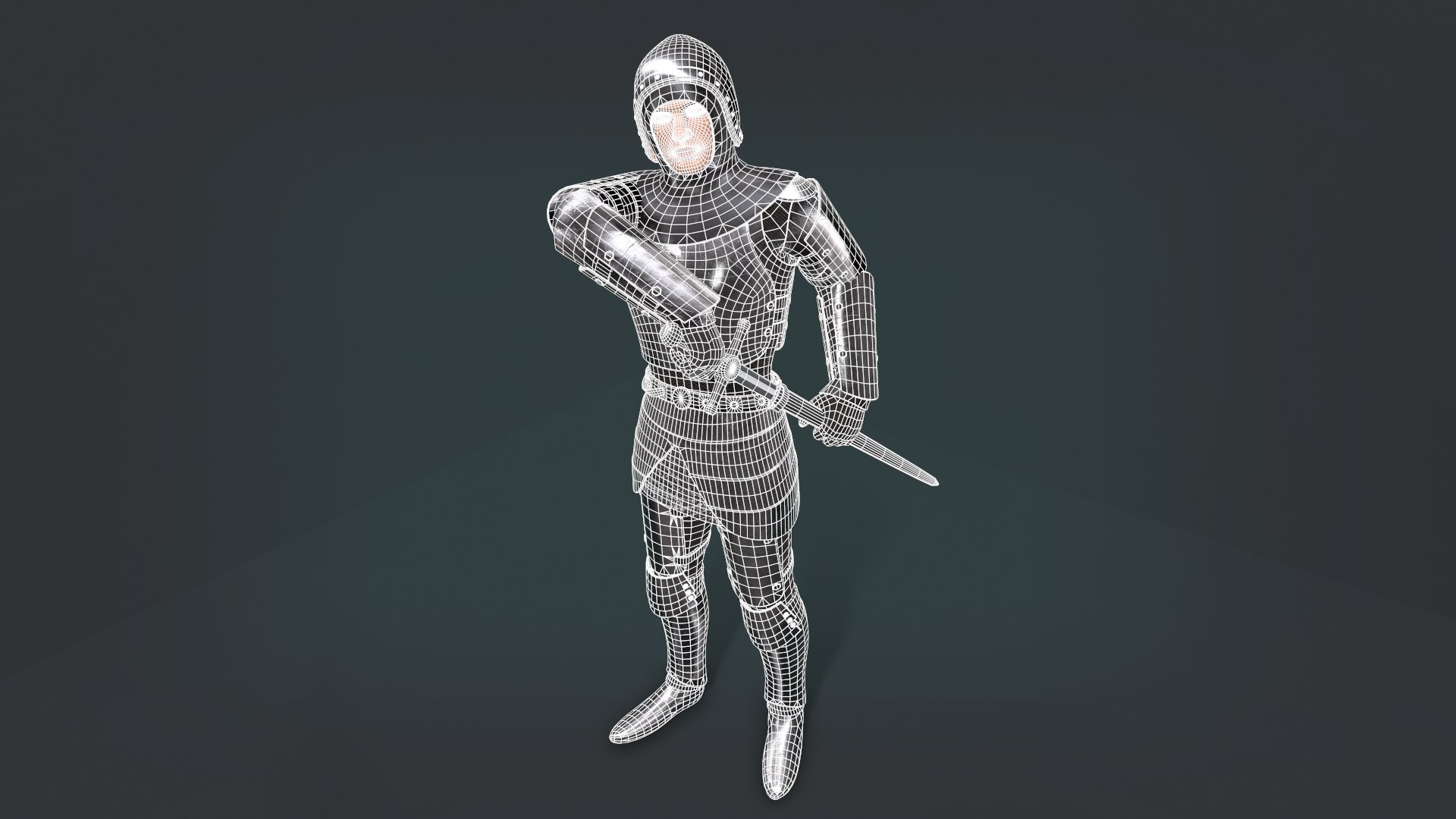 3D Knight Male Character Model - TurboSquid 1666492