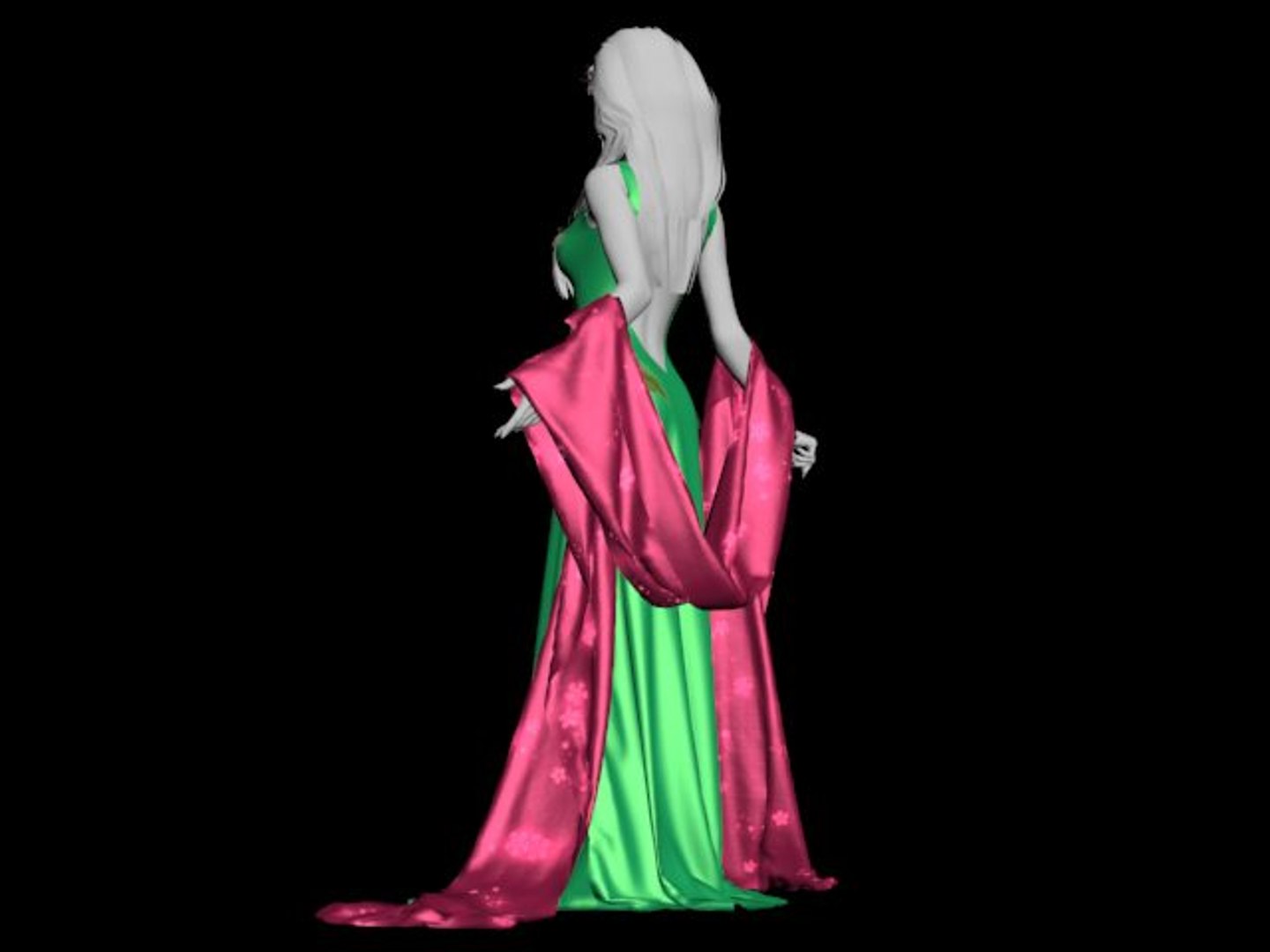 Dress nymph fairy 3D - TurboSquid 1576972