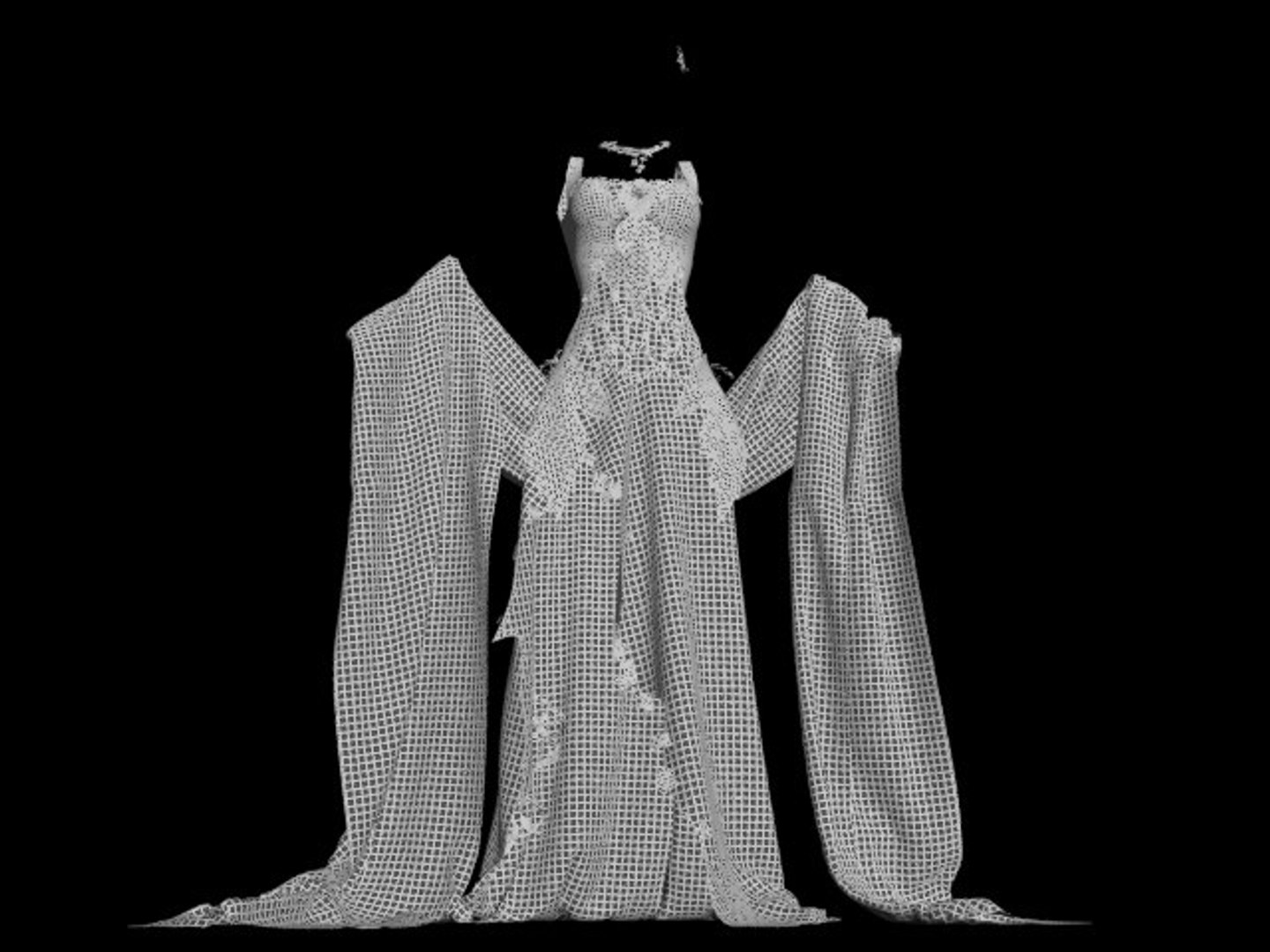 Dress nymph fairy 3D - TurboSquid 1576972
