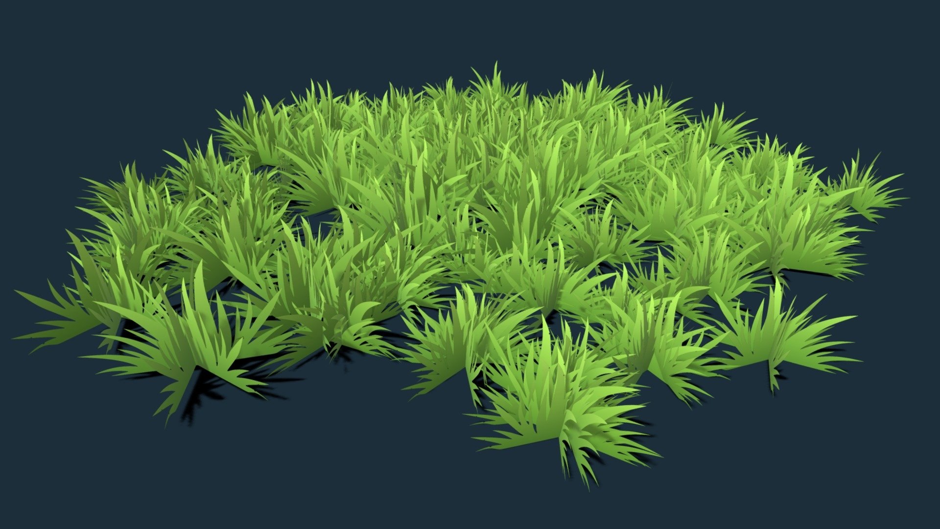 3D STYLIZED LOW POLY GRASS 2 Model - TurboSquid 2312532