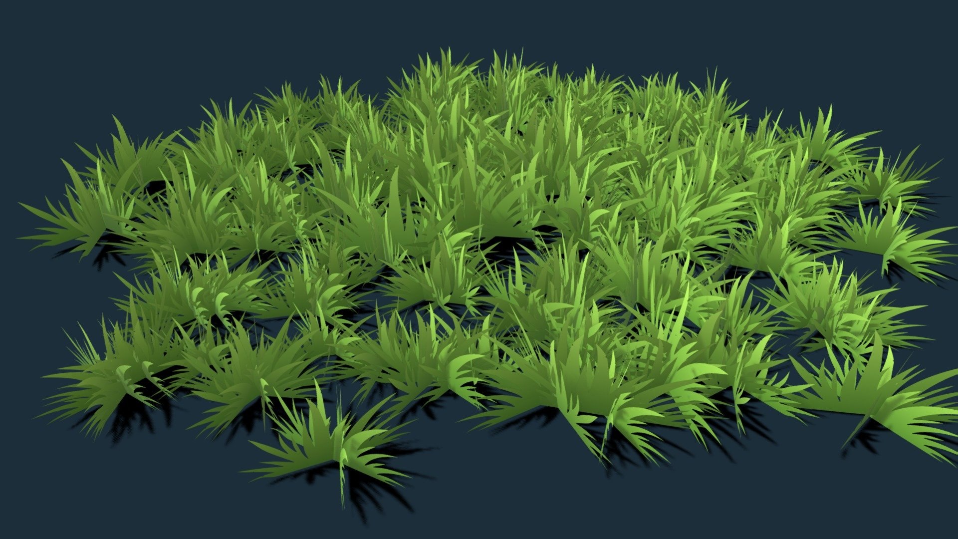 3D STYLIZED LOW POLY GRASS 2 Model - TurboSquid 2312532