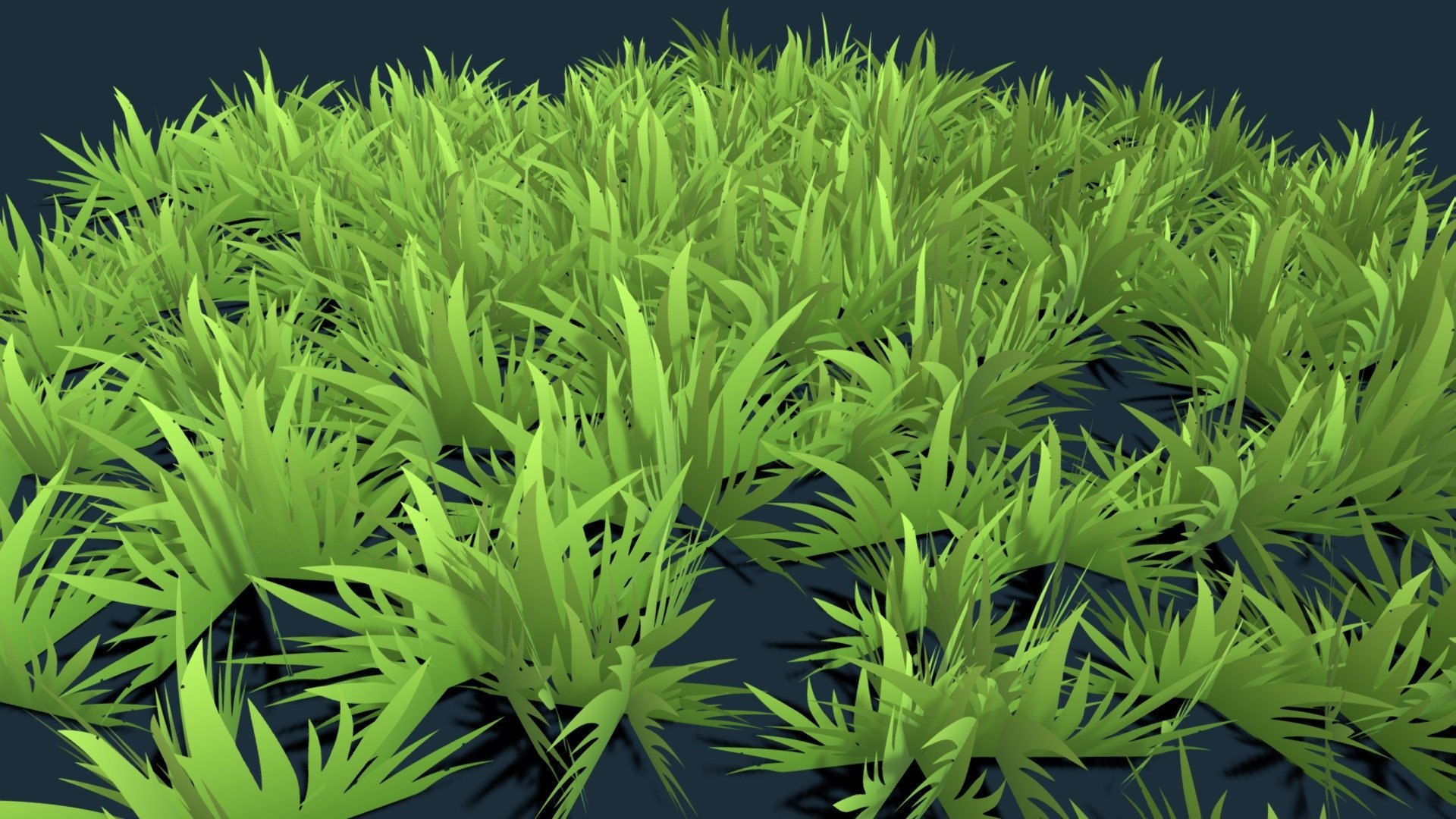 3D STYLIZED LOW POLY GRASS 2 Model - TurboSquid 2312532