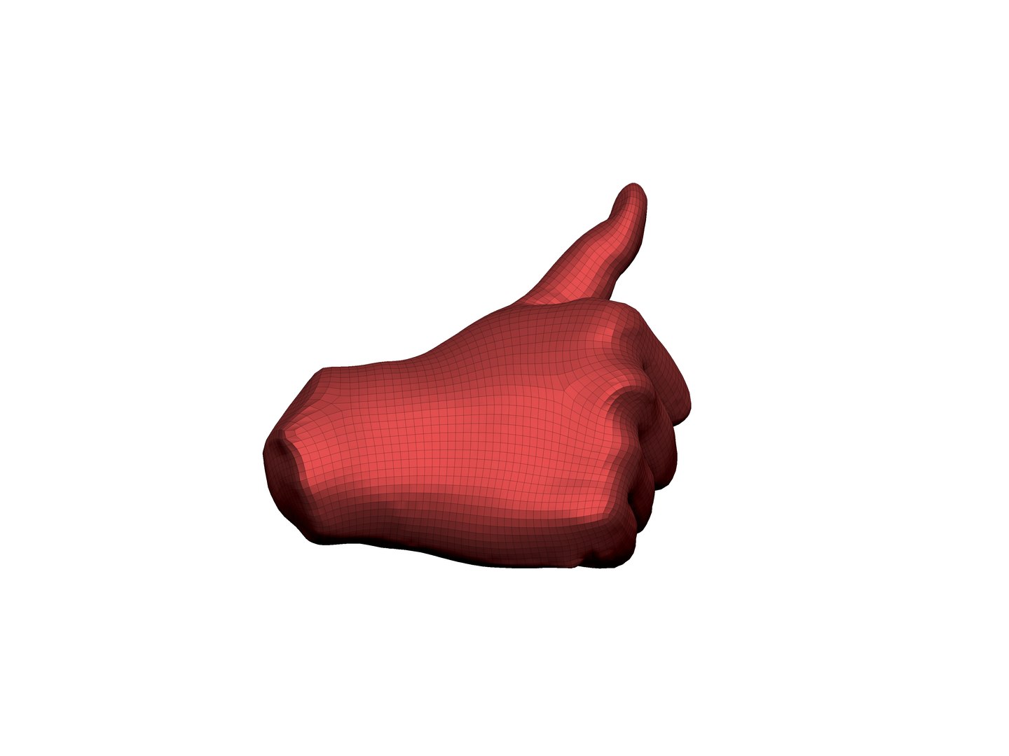 3D Model Hand Super Cool OK - TurboSquid 1938016