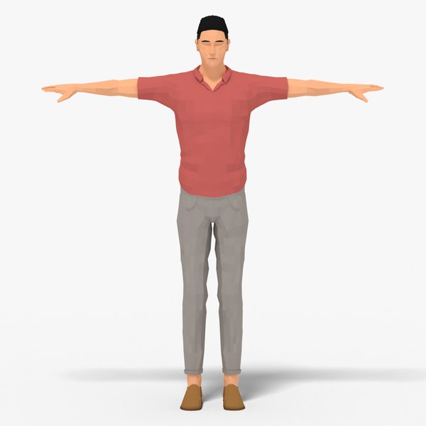 3D model Low poly man - TurboSquid 1758131
