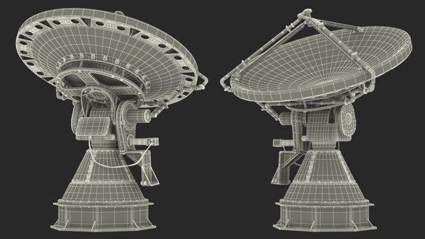 3D model Mobile Weather Doppler Radar Rigged - TurboSquid 1874857