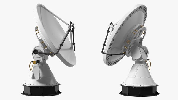 3D model Mobile Weather Doppler Radar Rigged - TurboSquid 1874857