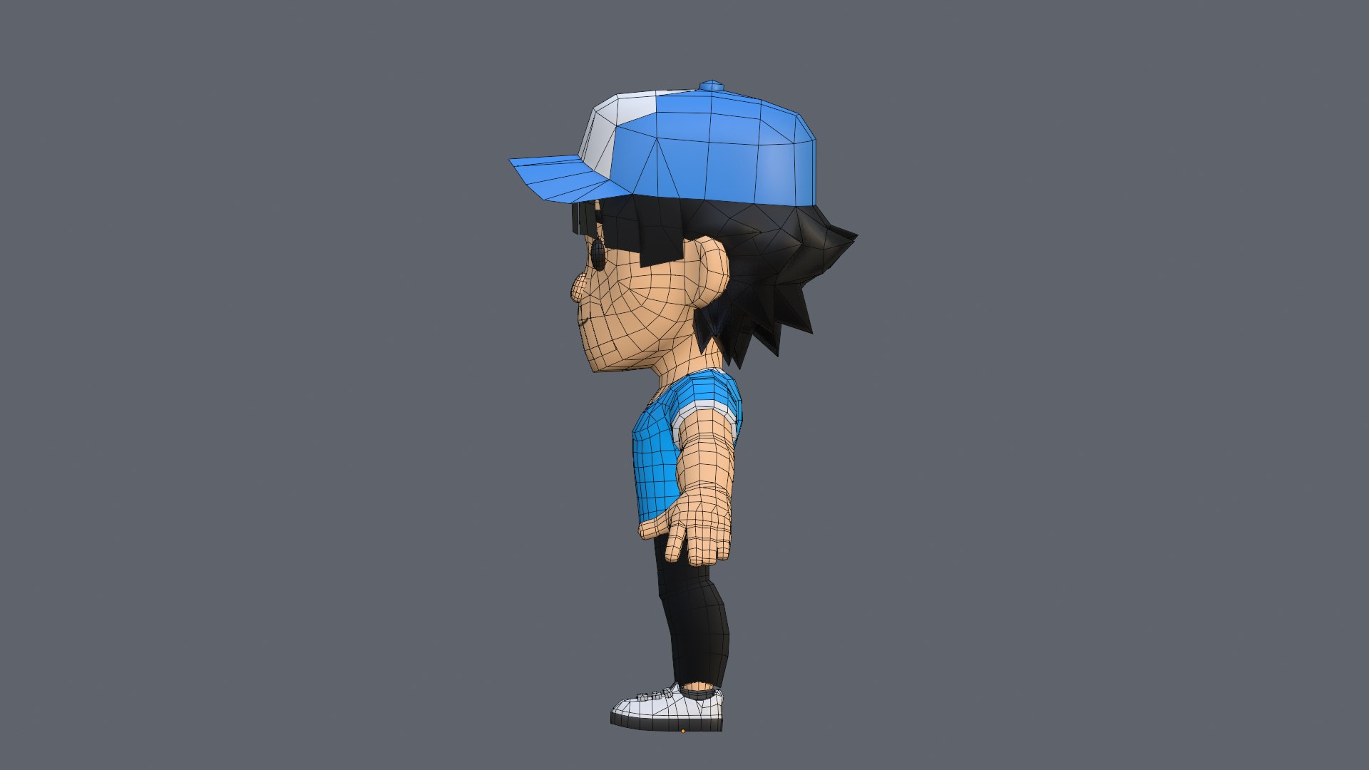 Boy Low Poly 3D Model - TurboSquid 1836488