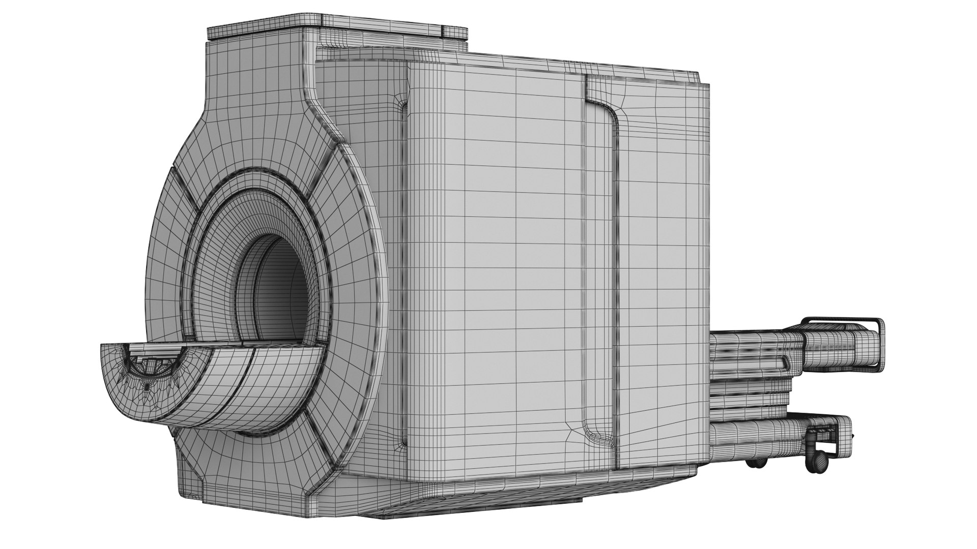 3D GE Healthcare SIGNA Premier AIR Edition 3T MRI Scanner Model ...