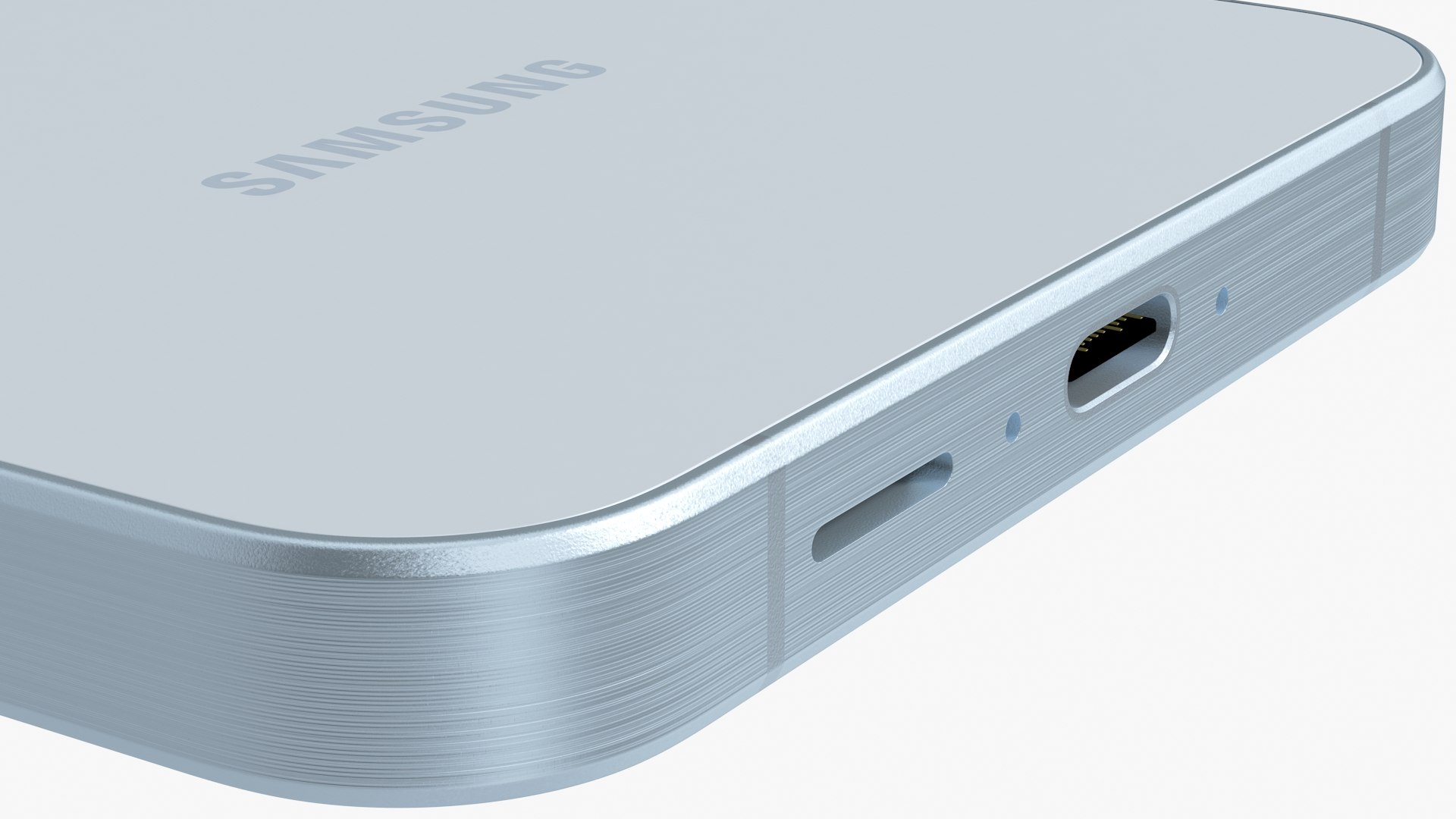 3D Samsung Galaxy A55 5G Ice Blue Model - TurboSquid 2202074