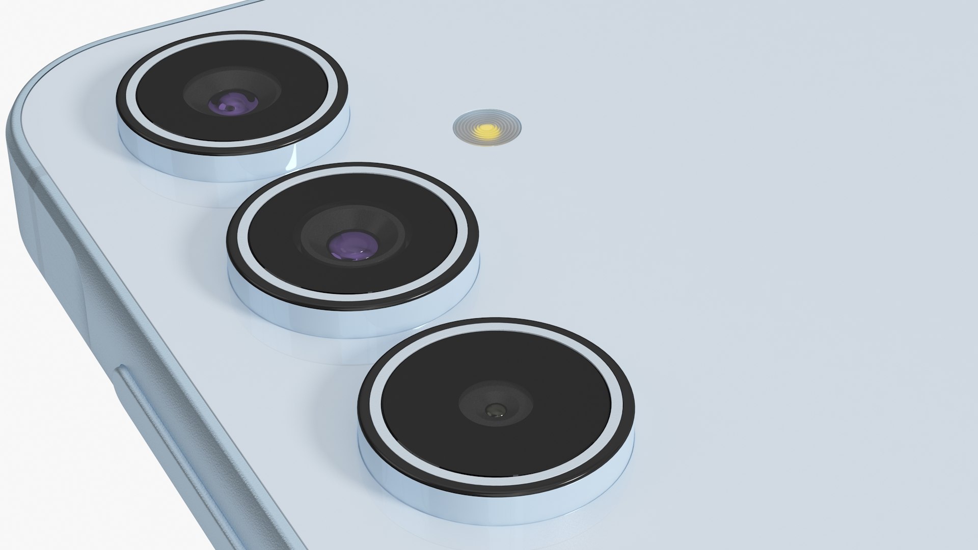 3D Samsung Galaxy A55 5G Ice Blue Model - TurboSquid 2202074