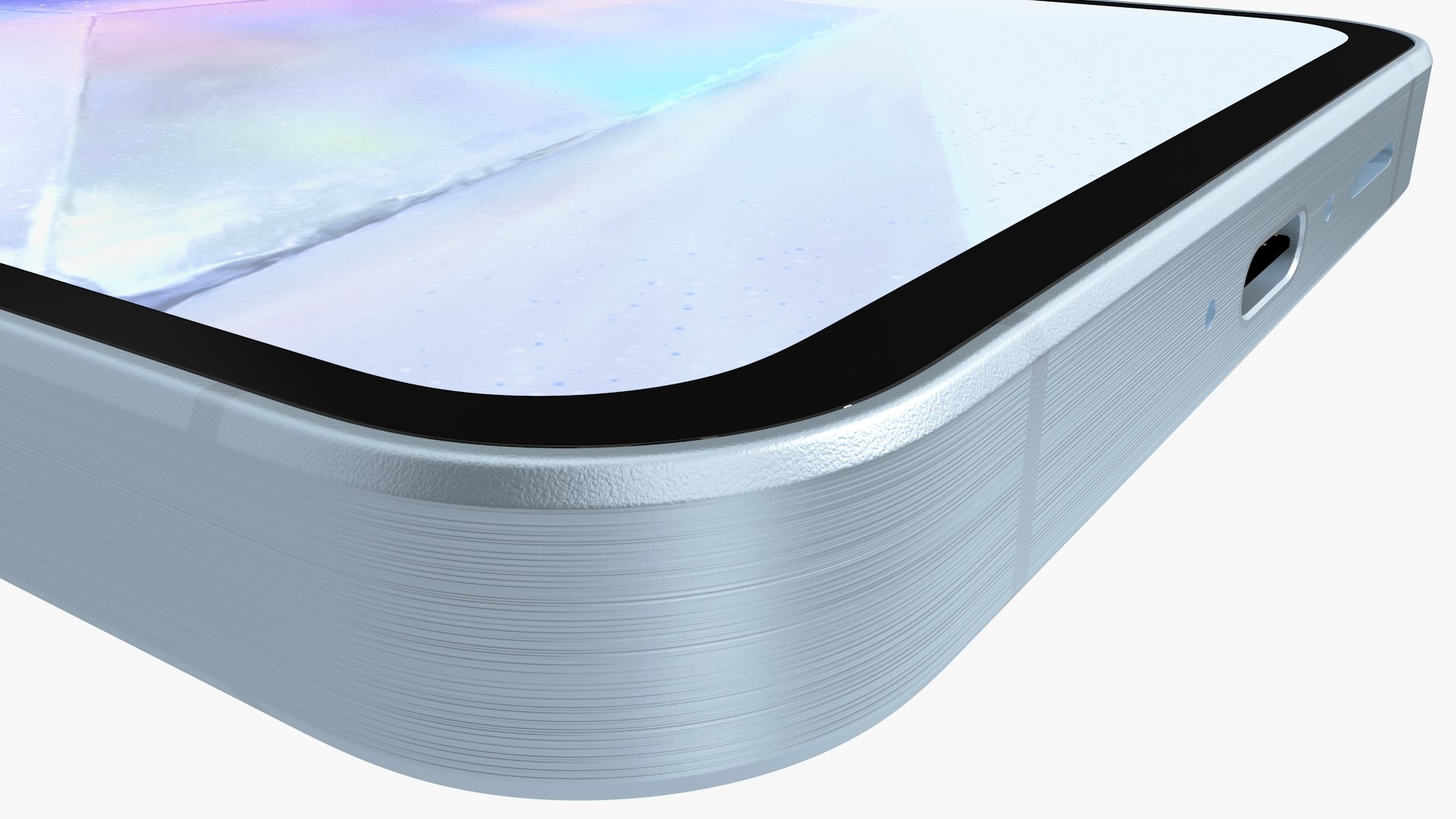 3D Samsung Galaxy A55 5G Ice Blue Model - TurboSquid 2202074