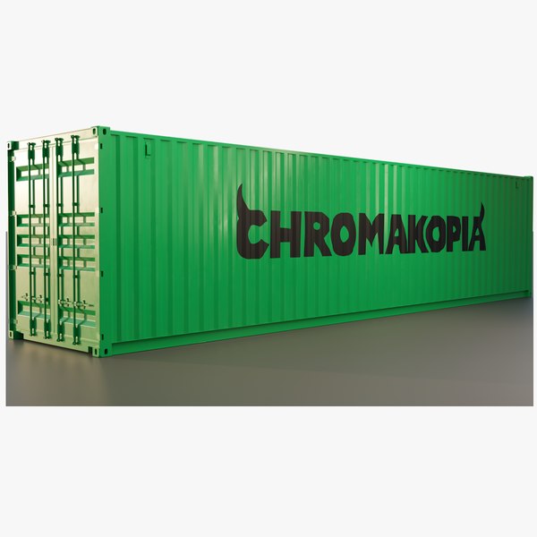 modelo 3d Contenedor de envío Chromakopia - TurboSquid 2318384