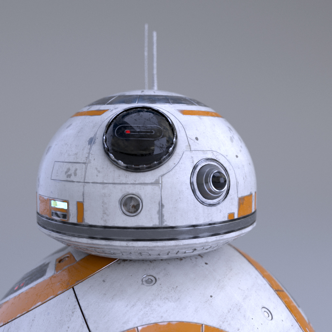 3ds Max Star Wars Bb-8 Droid