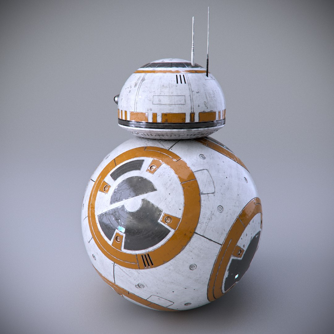 3ds Max Star Wars Bb-8 Droid