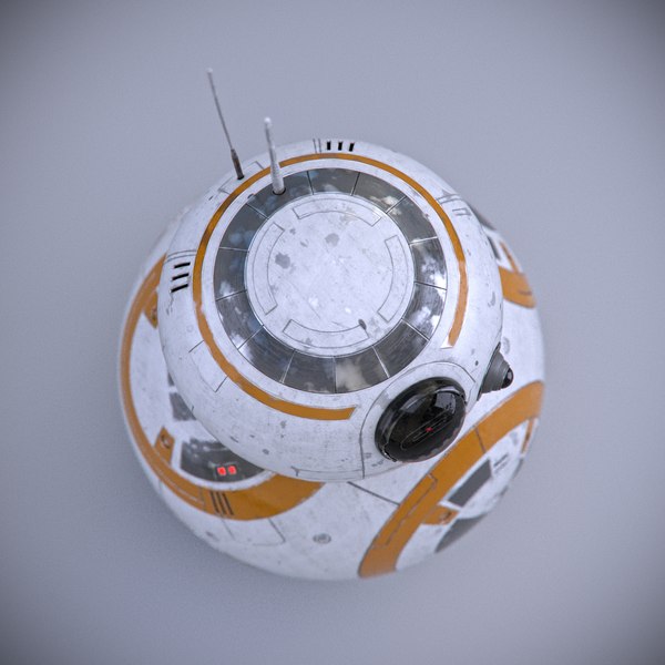 3ds max star wars bb-8 droid