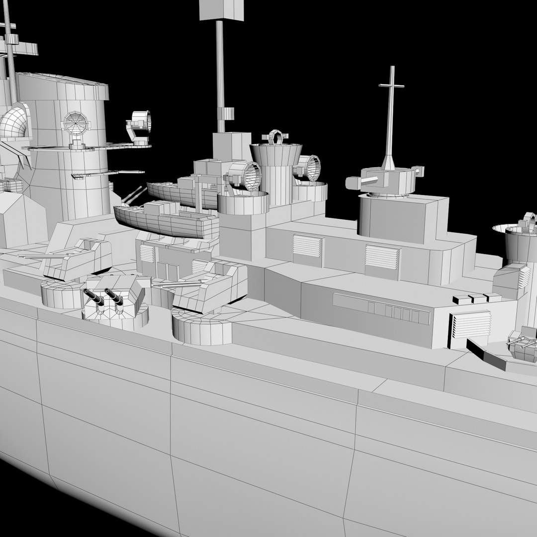3d max ready battleship