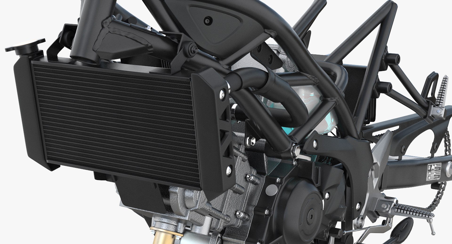 Sport Bike Engine 3D Model - TurboSquid 1167990