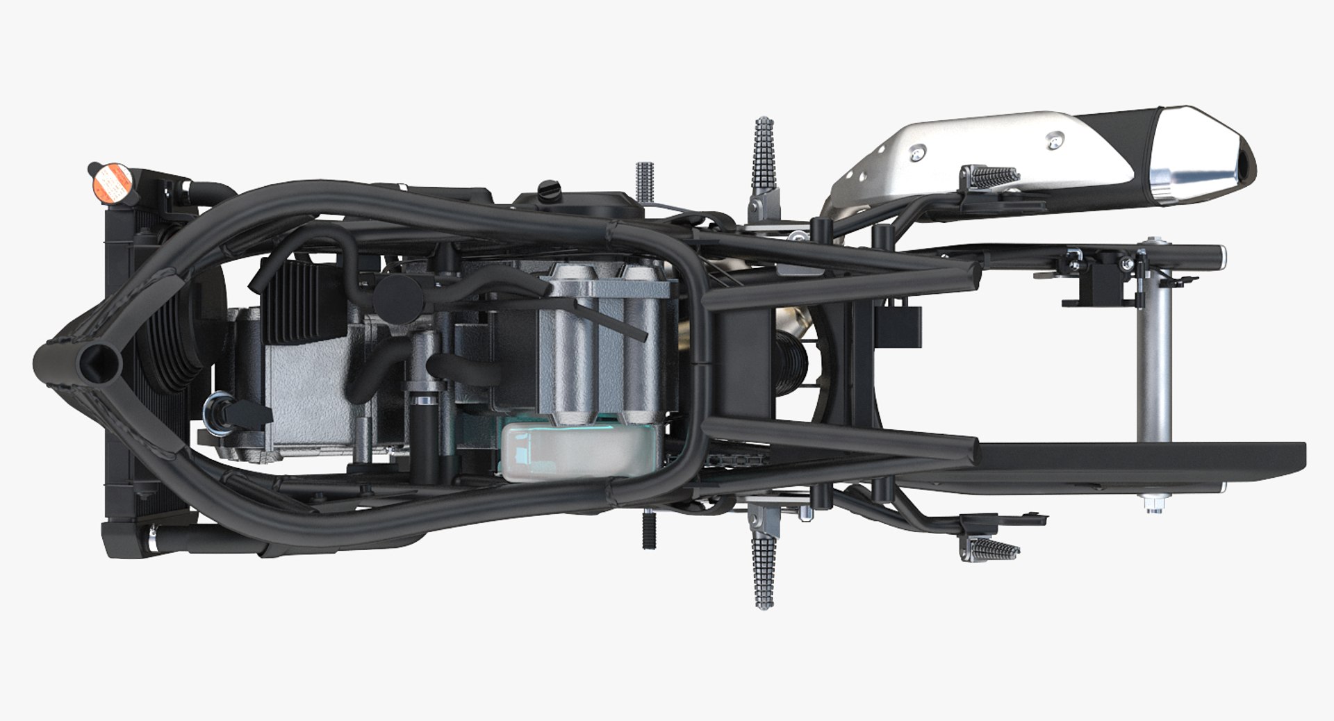 Sport Bike Engine 3D Model - TurboSquid 1167990