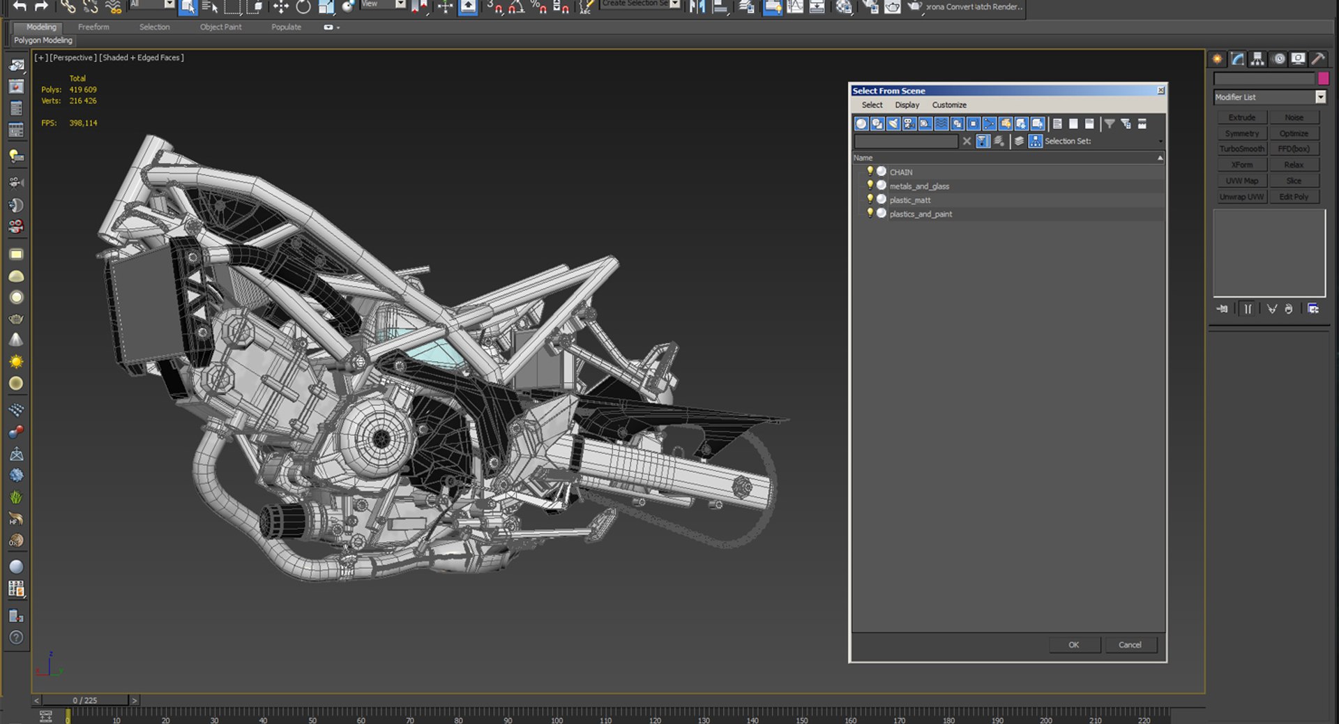 Sport Bike Engine 3D Model - TurboSquid 1167990