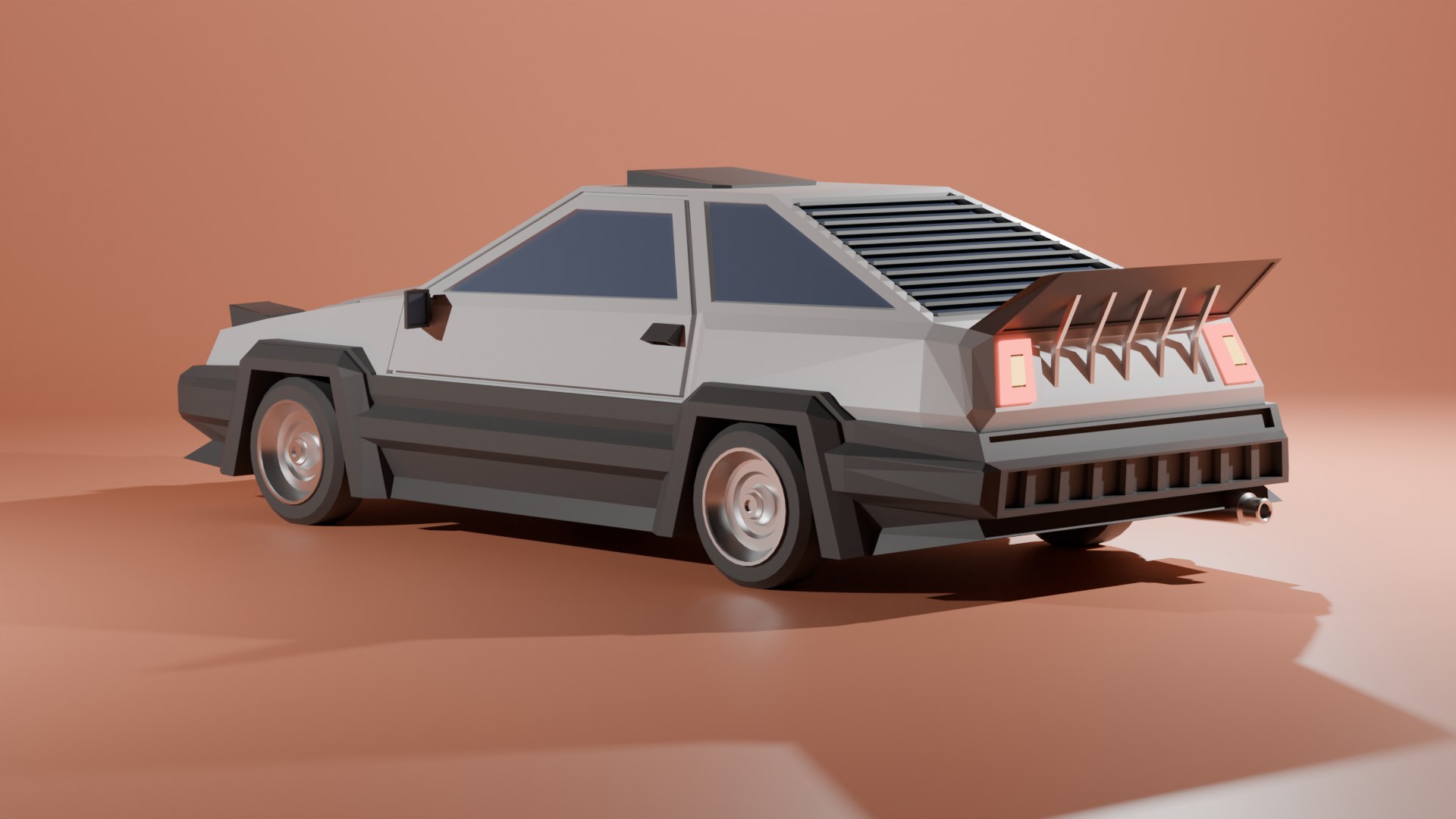 AE86 Low-poly 3D Model - TurboSquid 2212986