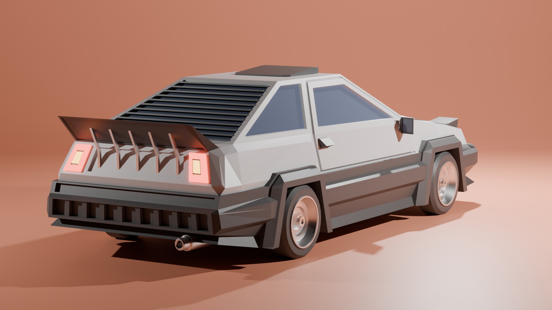 AE86 Low-poly 3D Model - TurboSquid 2212986
