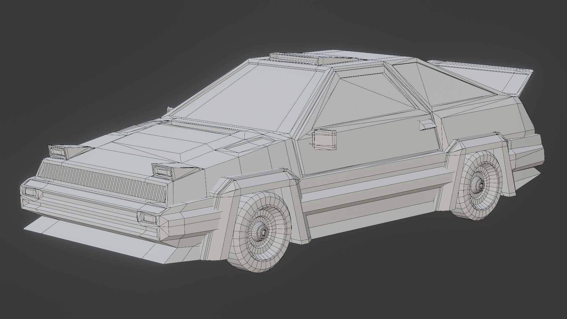 AE86 Low-poly 3D Model - TurboSquid 2212986