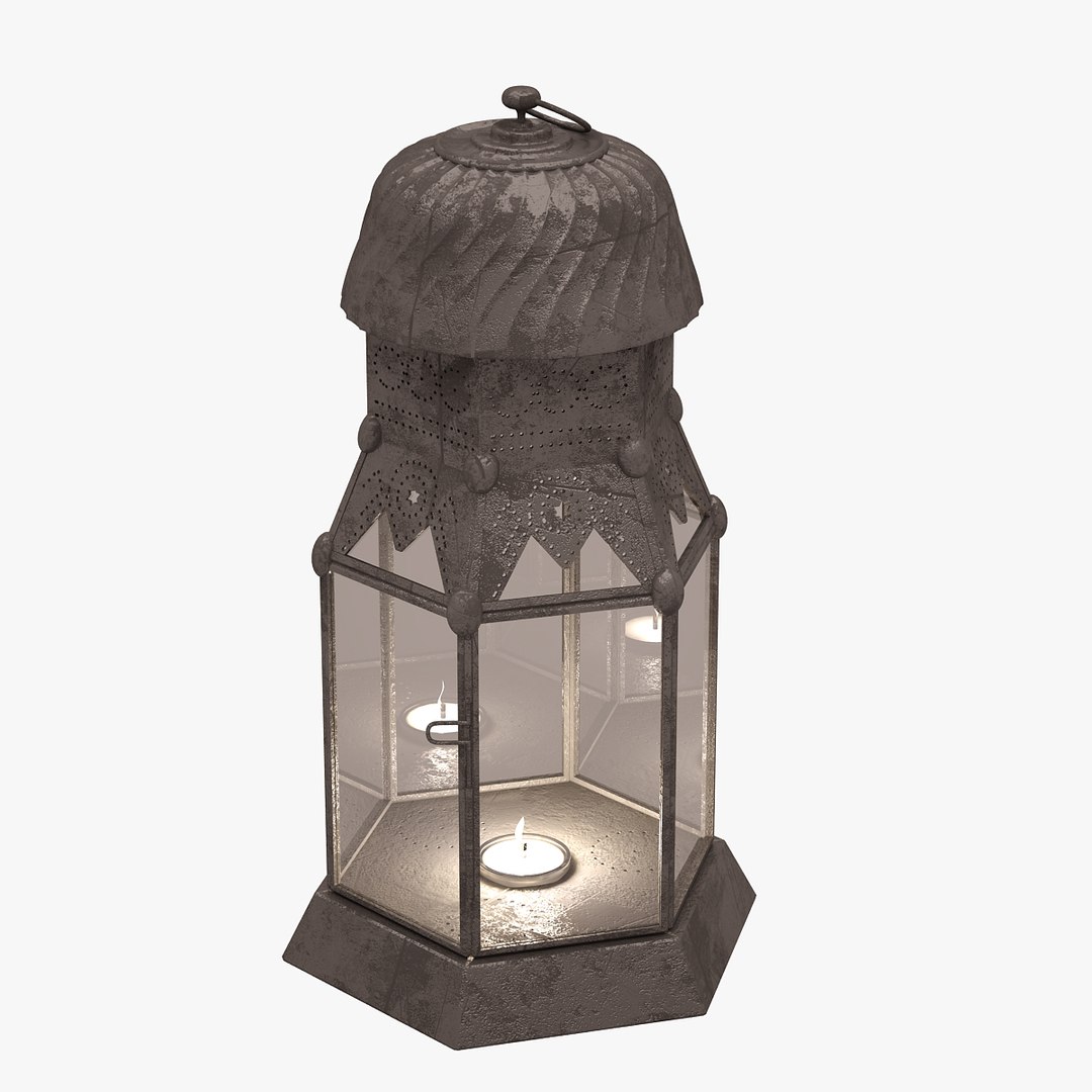 3d Model Old Lantern
