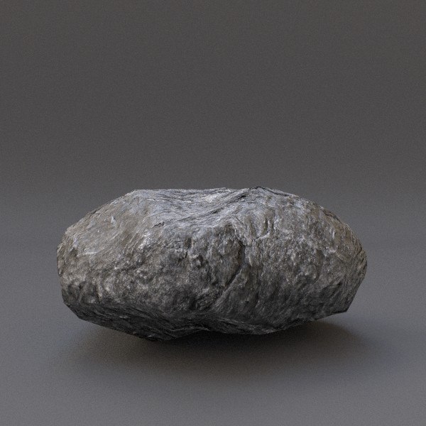 rock blender pbr 3d model