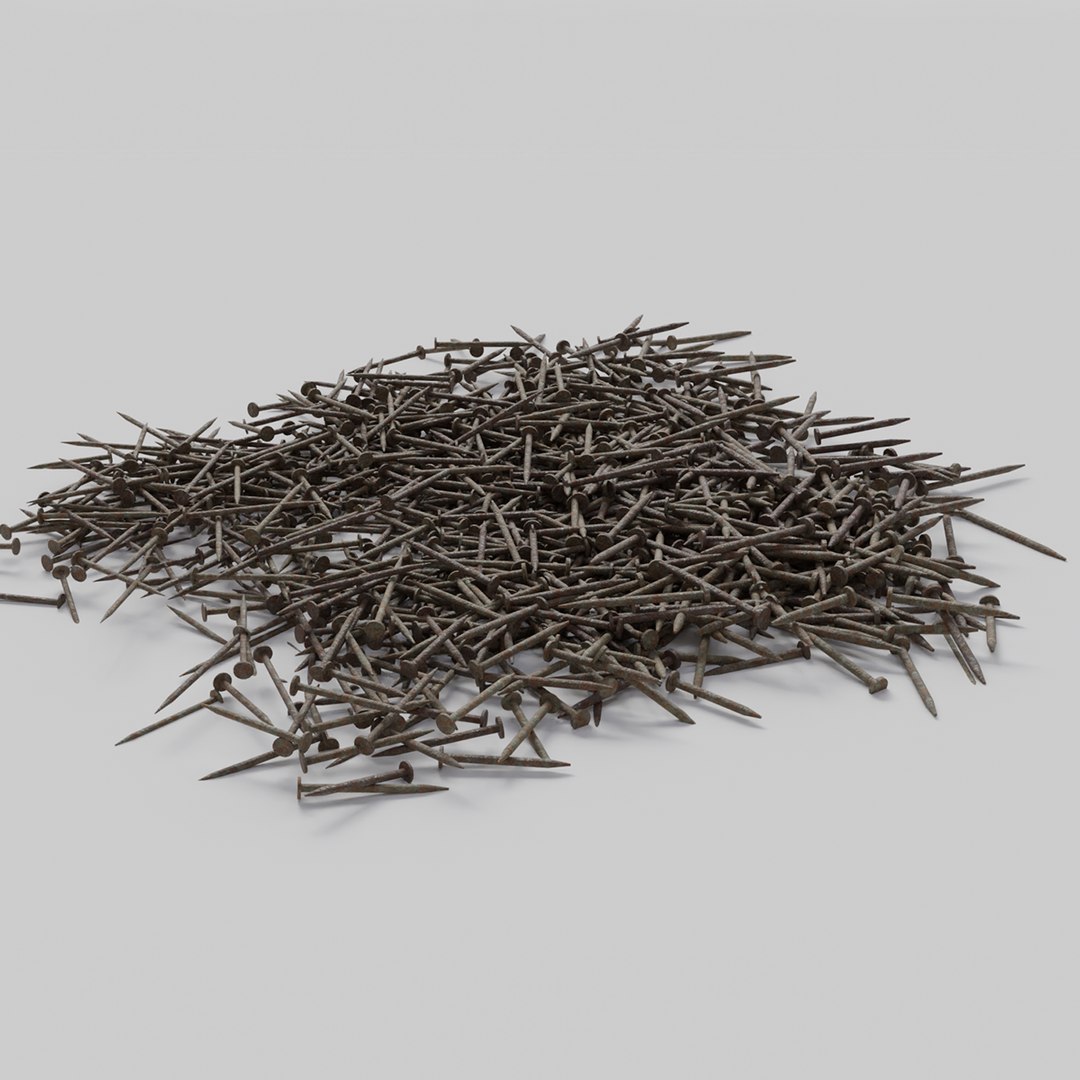 Iron Nails 3D Model - TurboSquid 1923493