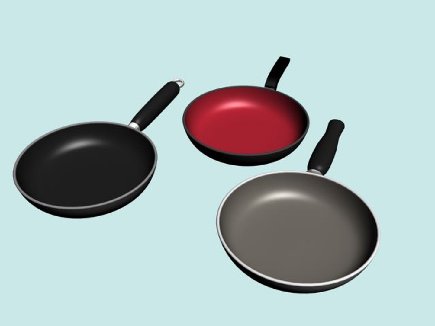 3d frying pan