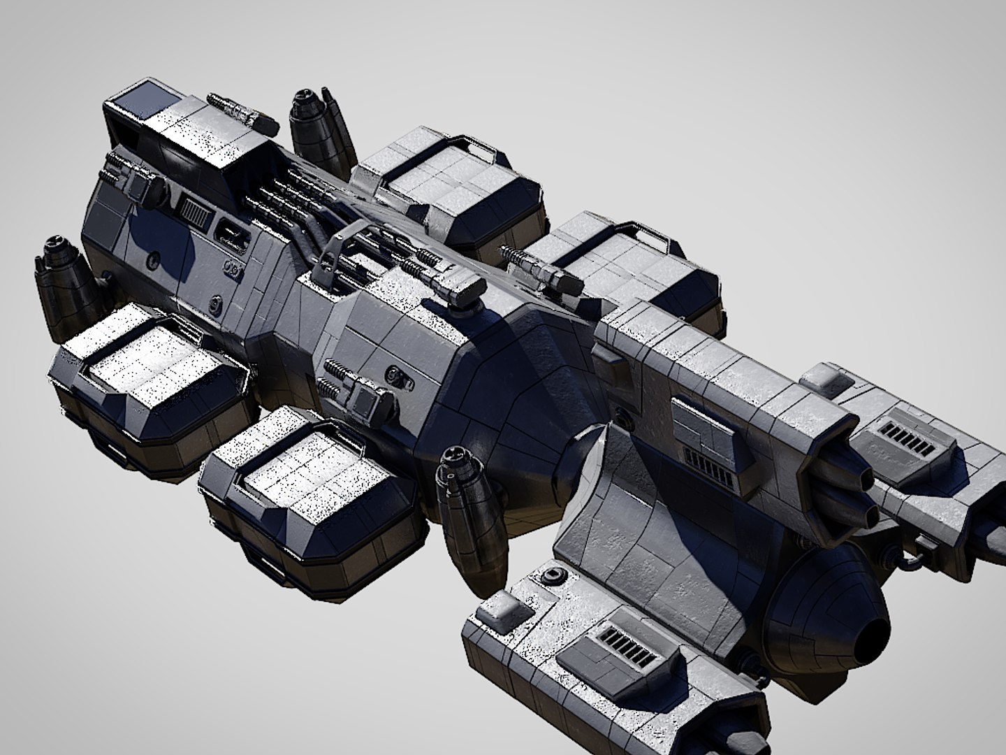 3D Space Cargo Model - TurboSquid 1320073