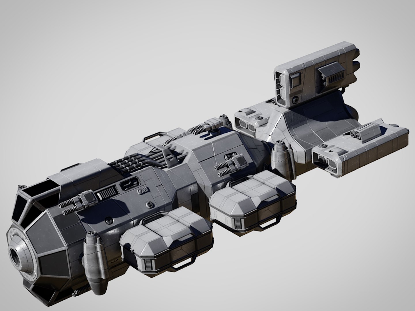 3D Space Cargo Model - TurboSquid 1320073
