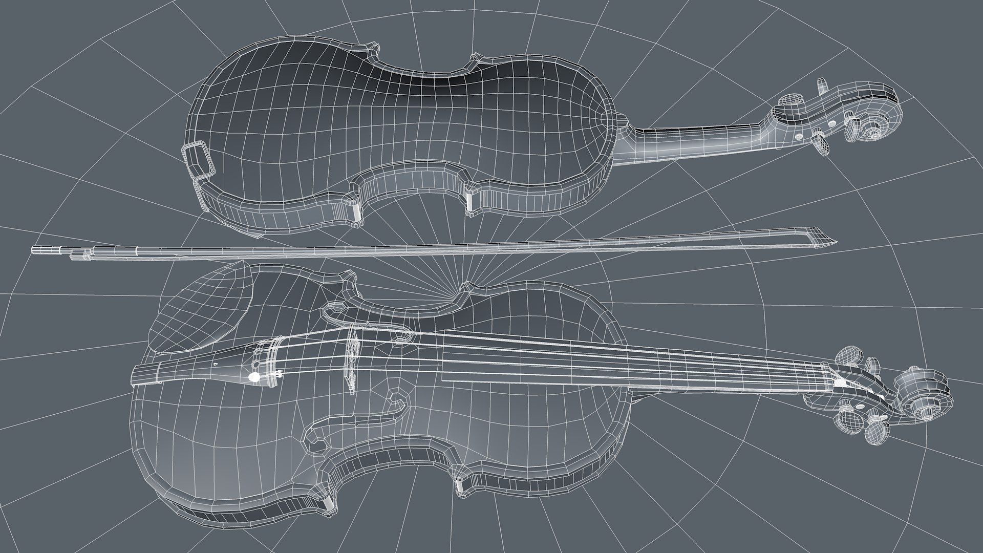 3d Violin