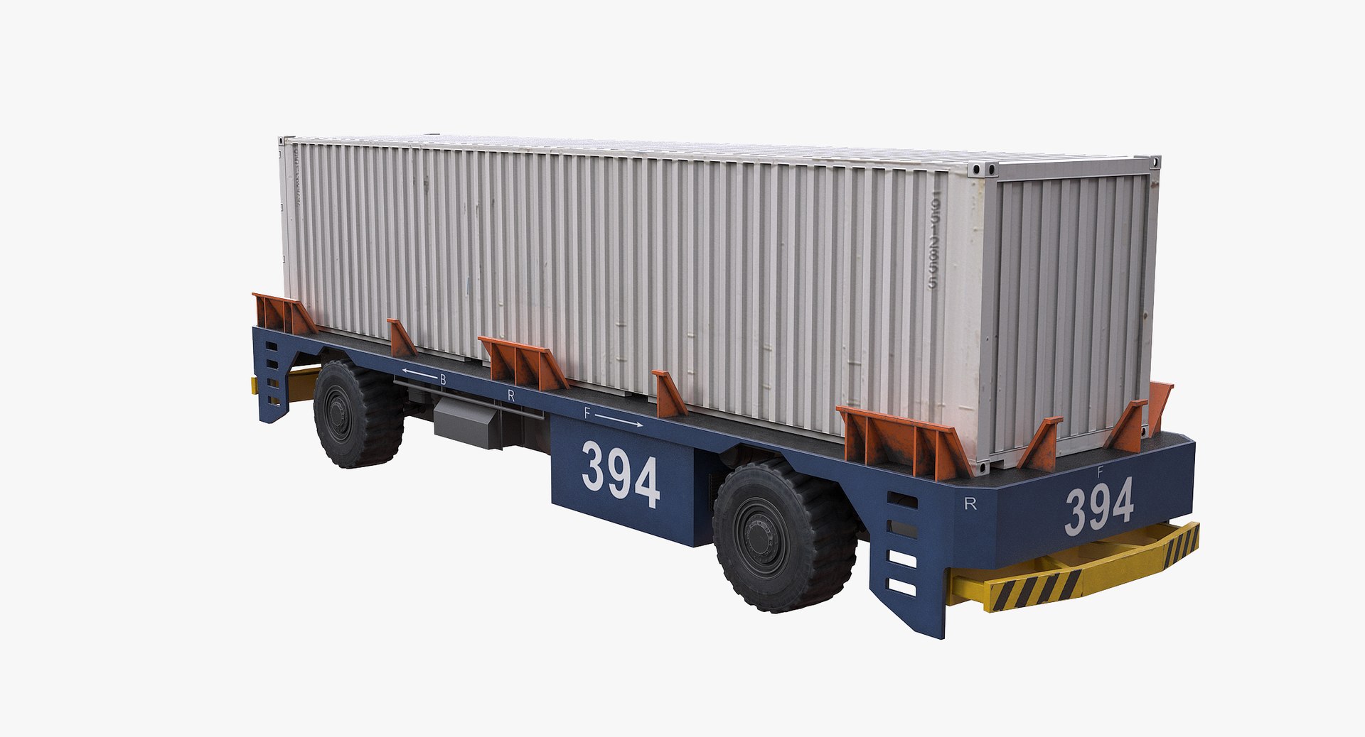 3D Automated Guided Vehicle Container - TurboSquid 1315555