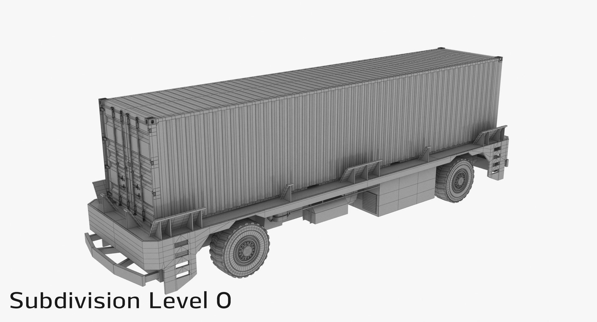 3D Automated Guided Vehicle Container - TurboSquid 1315555