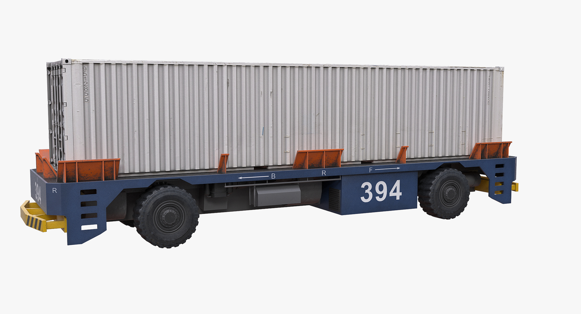 3D Automated Guided Vehicle Container - TurboSquid 1315555