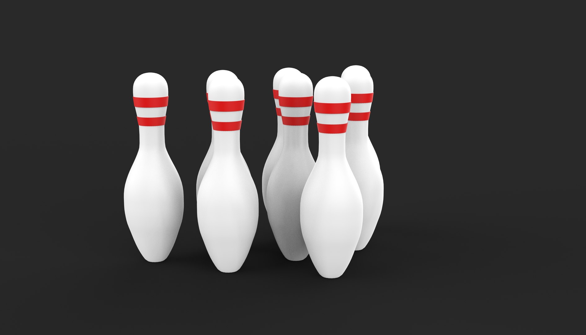 Bowling Pins 3D Model 3D Model - TurboSquid 2435785