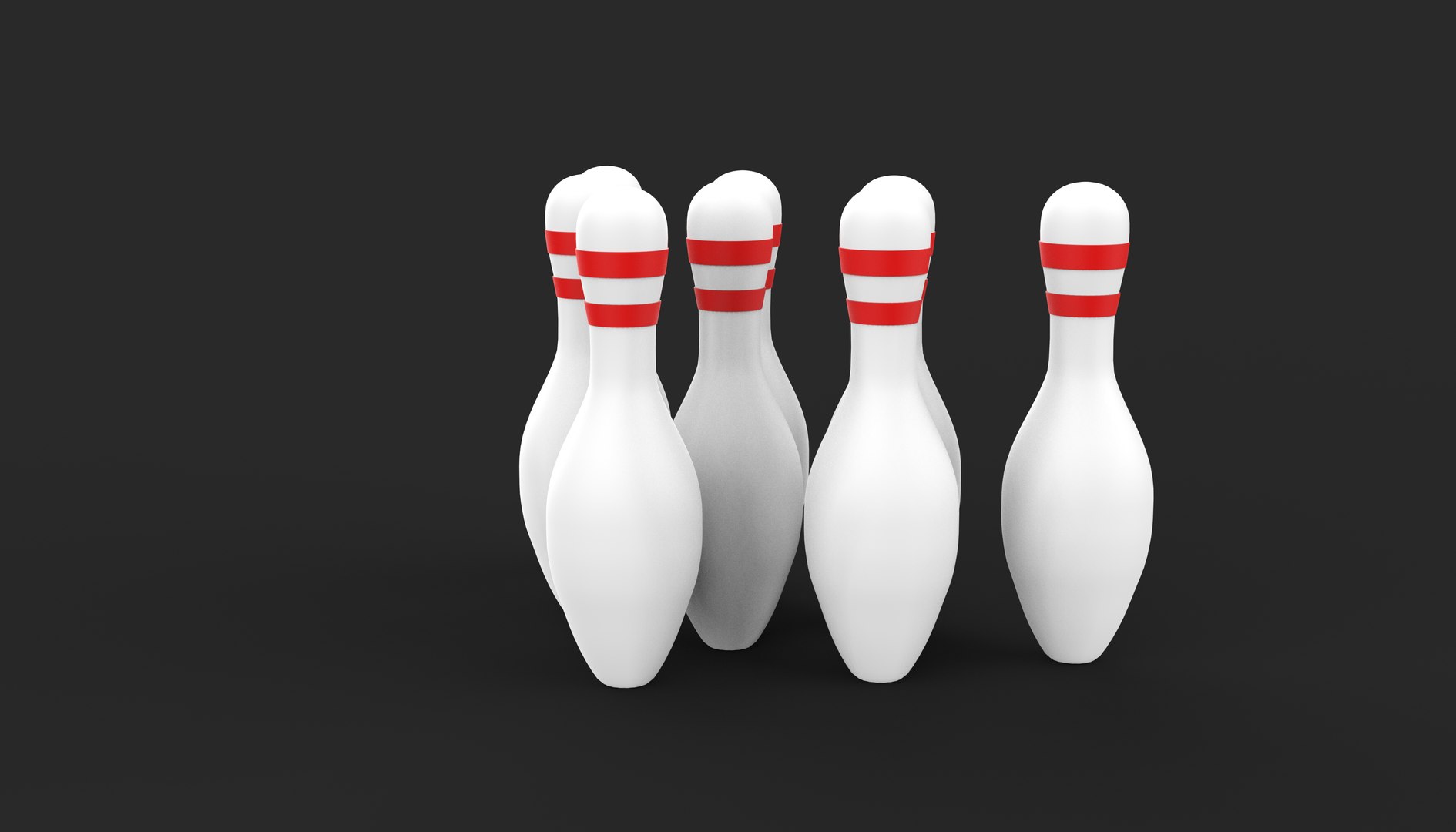 Bowling Pins 3D Model 3D Model - TurboSquid 2435785