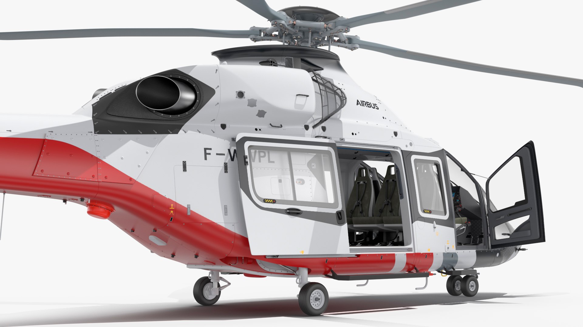 3D Airbus H160 Utility Helicopter Rigged for Maya model - TurboSquid ...