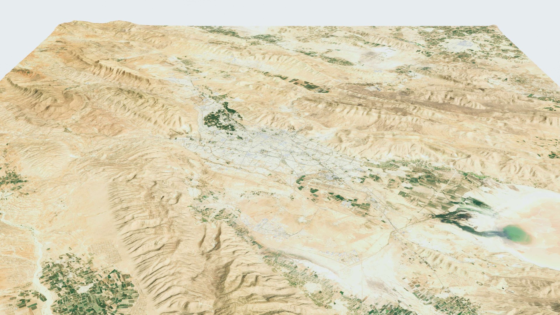 3D Shiraz Iran City Landscape - TurboSquid 2043245